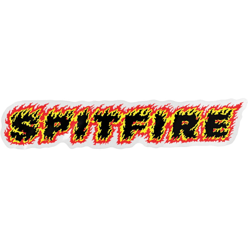 Spitfire Flames Script Sticker – Drift House