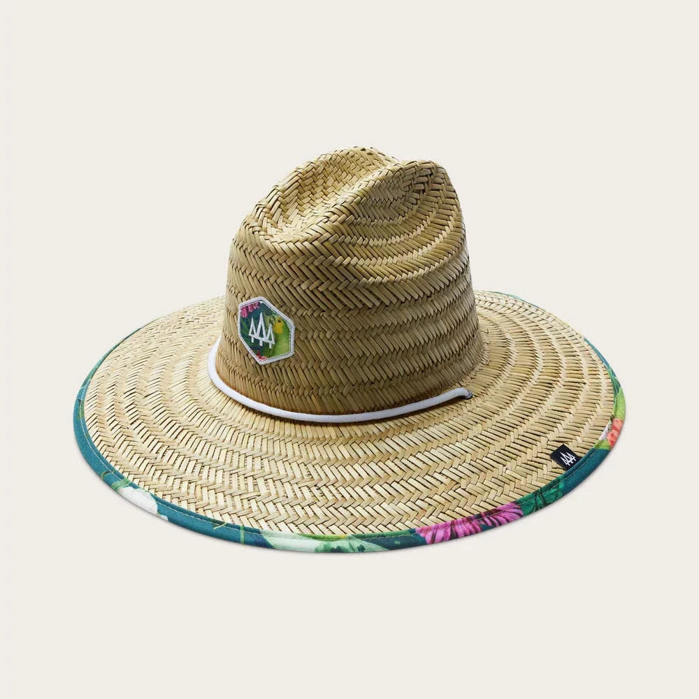 Hemlock Hat Co. Caicos Straw Lifeguard Hat Green Parrot – Drift House