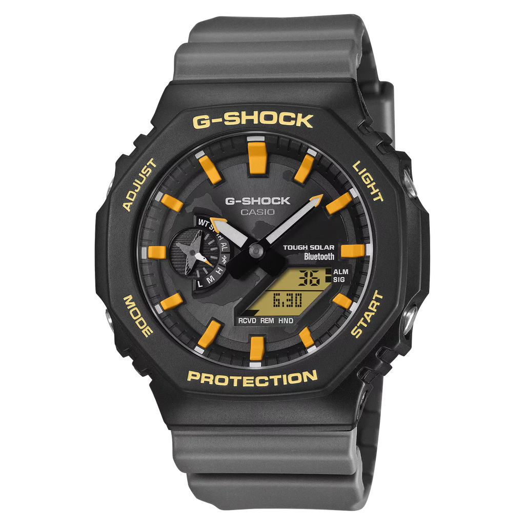 G-SHOCK Charles Darwin Foundation GAB2100DF-1A Watch - Black/Orange ...